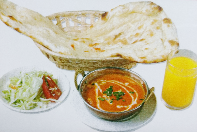 ディナーメニュー Dinner menu | Mandir Curry